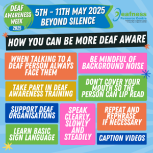 Deaf Awareness Week – 5th till 11th – Brunel PCN