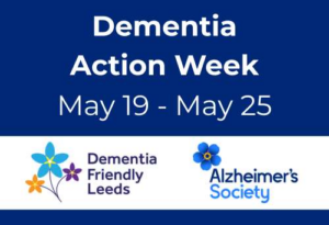 Dementia Action Awareness Week – 19th till 25th May 2025 – Brunel PCN